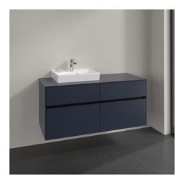 Villeroy & Boch Villeroy und Boch Collaro Waschtischunterschrank C07100VQ 120x54,8x50cm, Waschtisch links, marine blue