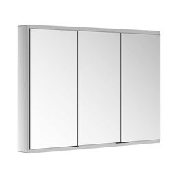 KEUCO Royal Modular 2.0 Spiegelschrank 800301100000000 1000 x 700 x 120 mm, ohne Steckdose, Wandvorbau, 3-türig