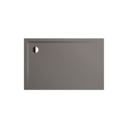 Kaldewei Superplan Duschfl&auml;che 385947980672 100x120cm, flach, Tr&auml;ger, ohne Effekt/Antislip, warm grey70