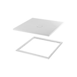 Bette BetteFloor Duschfl&auml;che 5989-001PLUS,T1 170x80cm, Glasur, Mini-Wannentr&auml;ger, pergamon