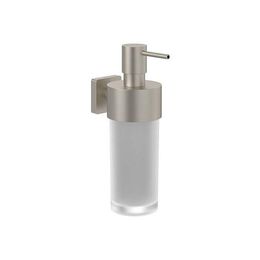 Villeroy & Boch Villeroy und Boch Elements Striking Seifenspender TVA15200700064 brushed nickel black, 230ml, Glas satiniert