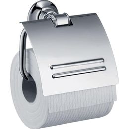 Hansgrohe Papierhalter Axor Montreux 42036000 mit Deckel, Metall, chrom