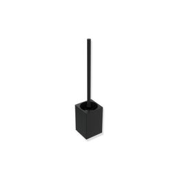 HEWI System 900 Q B&uuml;rstengarnitur 900Q20.00160DC pulverbeschichtet schwarz tiefmatt, aus Edelstahl, 90x440x100mm