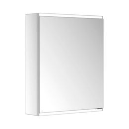 KEUCO Royal Modular 2.0 Spiegelschrank 800011060100100 600 x 700 x 160 mm, 1 Steckdose, Wandvorbau, 1-t&uuml;rig, beleuchtet, links