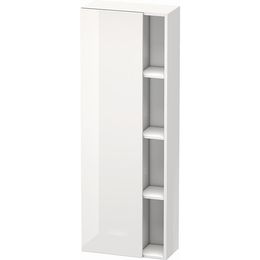 Duravit DuraStyle Hochschrank DS1238L2218 50x24x140cm, T&uuml;r links, wei&szlig; hochglanz/wei&szlig; matt