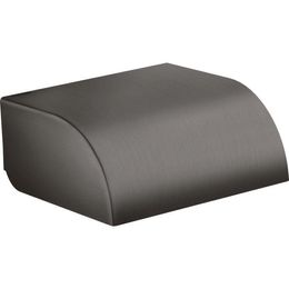 Hansgrohe Axor Papierrollenhalter 42858340 146x142mm, mit Deckel, Wandmontage, brushed black chrome