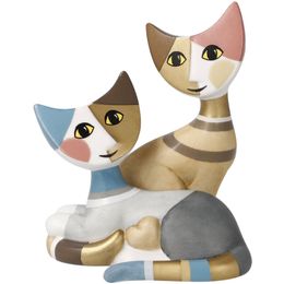 Sammelfigur Goebel "Figur R. Wachtmeister - Kaja e Mika", bunt, B:6,5cm H:8cm T:7cm, Porzellan, Dekofiguren