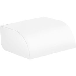 Hansgrohe Axor Papierrollenhalter 42858700 146x142mm, mit Deckel, Wandmontage, mattwei&szlig;
