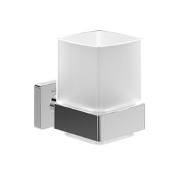 Villeroy & Boch Villeroy und Boch Elements Striking Glashalter TVA15201900061 99x100x123mm, Glas satiniert, chrom