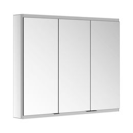 KEUCO Royal Modular 2.0 Spiegelschrank 800301090000200 900 x 700 x 120 mm, 2 Steckdosen, Wandvorbau, 3-t&uuml;rig