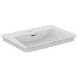 Ideal Standard La Dolce Vita M&ouml;bel-Waschtisch E2644MA 66x47x14,5cm, 1 Hahnloch, mit &Uuml;berlauf, wei&szlig; Ideal Plus