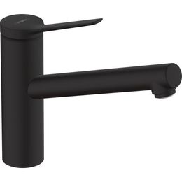 Hansgrohe Zesis M33 150 Küchenarmatur 74802670 1jet, Schwenkbereich einstellbar, mattschwarz