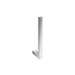 HEWI System 900 Q Reservepapierhalter 900Q21.004XA geschliffen, aus Edelstahl, doppelt, 20x238x63mm