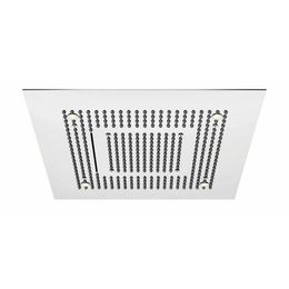 Steinberg Serie 390 Regenpaneel 3906620, 600 x 600 Sensual Rain, edelstahl poliert, LED-Beleuchtung