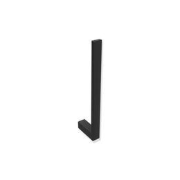 HEWI System 900 Q Reservepapierhalter 900Q21.00460DC pulverbeschichtet schwarz tiefmatt, aus Edelstahl, doppelt, 20x238x63mm