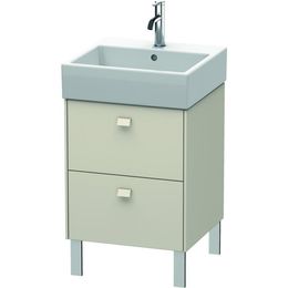 Duravit Brioso Waschtischunterbau BR443209191 484x459mm, Taupe, 2 Auszüge