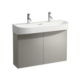 Laufen Sonar Waschtisch-Unterbau H4054840340421 97,5x60x24cm, 2 T&uuml;ren, Titan