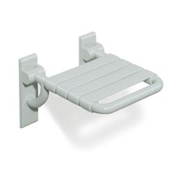 HEWI 801 active+ Klappsitz 801.51D20098 signalwei&szlig;, 345 x 408 mm, antimikrobiell
