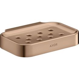 Hansgrohe Axor Seifenschale 42805300 127x90mm, Wandmontage, polished red gold