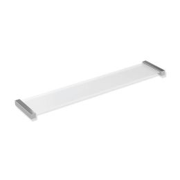 HEWI System 900 Q Ablage 900Q03.00740 chrom, mit Glasplatte, 616x20x122mm