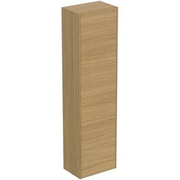 Ideal Standard Conca Hochschrank T3956Y6 1 T&uuml;r, 37x25x140 cm, Halbhochschrank, Eiche hell Furnier