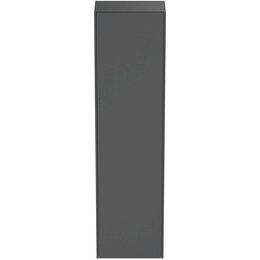 Ideal Standard Conca Hochschrank T3956Y2 1 T&uuml;r, 37x25x140 cm, Halbhochschrank, Anthrazit matt lackiert