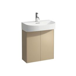 Laufen Sonar Waschtisch-Unterbau H4054830340401 58x60x24cm, 2 T&uuml;ren, Gold