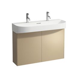 Laufen Sonar Waschtisch-Unterbau H4054840340401 97,5x60x24cm, 2 Türen, Gold