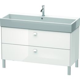 Duravit Brioso Waschtischunterschrank BR443702222 1184x459mm, Wei&szlig; Hochglanz, 2 Ausz&uuml;ge