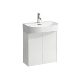 Laufen Sonar Waschtisch-Unterbau H4054830341701 58x60x24cm, 2 T&uuml;ren, Wei&szlig; matt