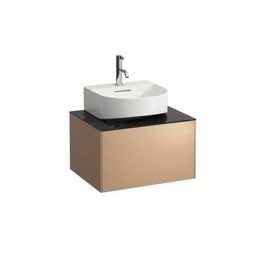 Laufen Sonar Schubladenelement H4054310341411 57,5x34x45,5cm, 1 Schublade, Kupfer/Nero Marquina