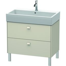 Duravit Brioso Waschtischunterbau BR443509191 784x459mm, Taupe, 2 Ausz&uuml;ge