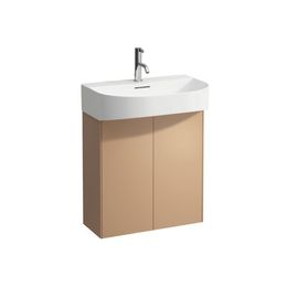 Laufen Sonar Waschtisch-Unterbau H4054830340411 58x60x24cm, 2 T&uuml;ren, Kupfer