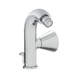 Vitra Liquid Bidet Einhebelmischer A42758 Ausladung 95mm, Einlochmontage, mit Ablaufgarnitur G 1 1/4, chrom