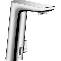 Hansgrohe Metris Elektronik-Waschtischarmatur 31102000 Netzanschluss, einstellbar, chrom