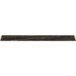 Ideal Standard Conca Keramik-Waschtisch-Platte T4343DG Ausladung 50,5cm, 240 x 50,5 x 0,6 cm, Mamor Noir Desir