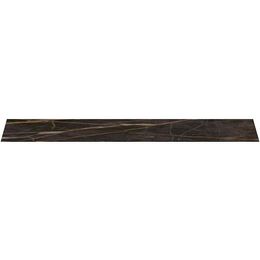 Ideal Standard Conca Keramik-Waschtisch-Platte T4204DG Ausladung 50,5cm, 200 x 50,5 x 0,6 cm, Mamor Noir Desir