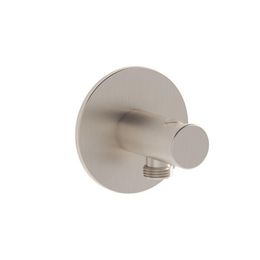 Vitra Origin Wandanschlussbogen A4262534 Nickel geb&uuml;rstet, G 1/2, mit Handbrausehalterung