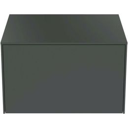 Ideal Standard Conca Waschtisch-Unterschrank T4311Y2 ohne Ausschnitt, 1 Auszug, 60x50,5x37 cm, Anthrazit matt lackiert
