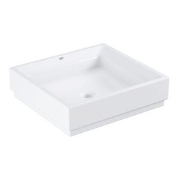 Grohe Cube Keramik Aufsatzschale 3948100H 50cm, ohne Hahnloch, alpinweiß PureGuard