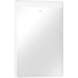 Hansgrohe Xarita Lite Q Spiegel 54956700 mit horizontaler LED-Beleuchtung, mattwei&szlig;, B 500 x H 700 x T 30 mm, 5 W