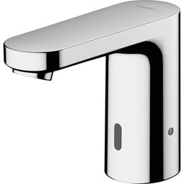 Hansgrohe Vernis Blend Elektronik-Waschtischarmatur 71502000 Batteriebetrieb 6 V, mit Temperaturvoreinstellung, chrom