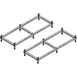 Hoesch Muna Untergestell 118982 f&uuml;r Halbrund 100x100