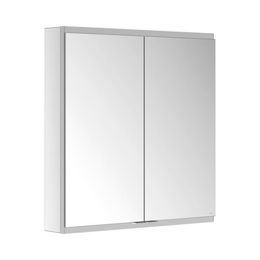 KEUCO Royal Modular 2.0 Spiegelschrank 800201070000300 700 x 700 x 120 mm, 1 Steckdose, 1 Doppel-USB-Ladestelle, Wandvorbau, 2-t&uuml;rig
