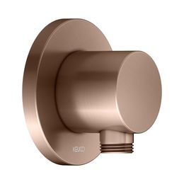 KEUCO IXMO Schlauchanschluss 59547290001 rotgold geb&uuml;rstet, Rosette rund