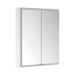 KEUCO Royal Modular 2.0 Spiegelschrank 800201060000000 600 x 700 x 120 mm, ohne Steckdose, Wandvorbau, 2-t&uuml;rig