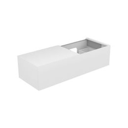 KEUCO Edition 11 Unterschrank 31166390000 140 x 35 x 53,5 cm, Strukturlack Anthrazit