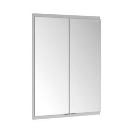 KEUCO Royal Modular 2.0 Spiegelschrank 800200060000000 600 x 700 x 120 mm, ohne Steckdose, Wandeinbau, 2-t&uuml;rig
