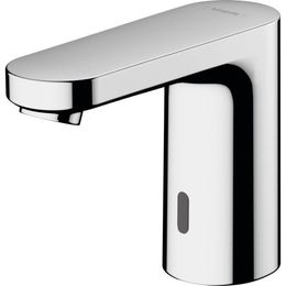 Hansgrohe Vernis Blend Elektronik-Waschtischarmatur 71503000 Batteriebetrieb 6 V, f&uuml;r Kaltwasser oder vorgemischtes Wasser, chrom