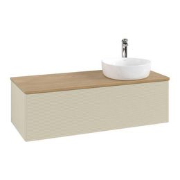 Villeroy & Boch Villeroy & Boch Antao Waschtischunterschrank 1200x360x500mm L34151HJ mit Beleuchtung mit Struktur FK/AP: HJ/1
